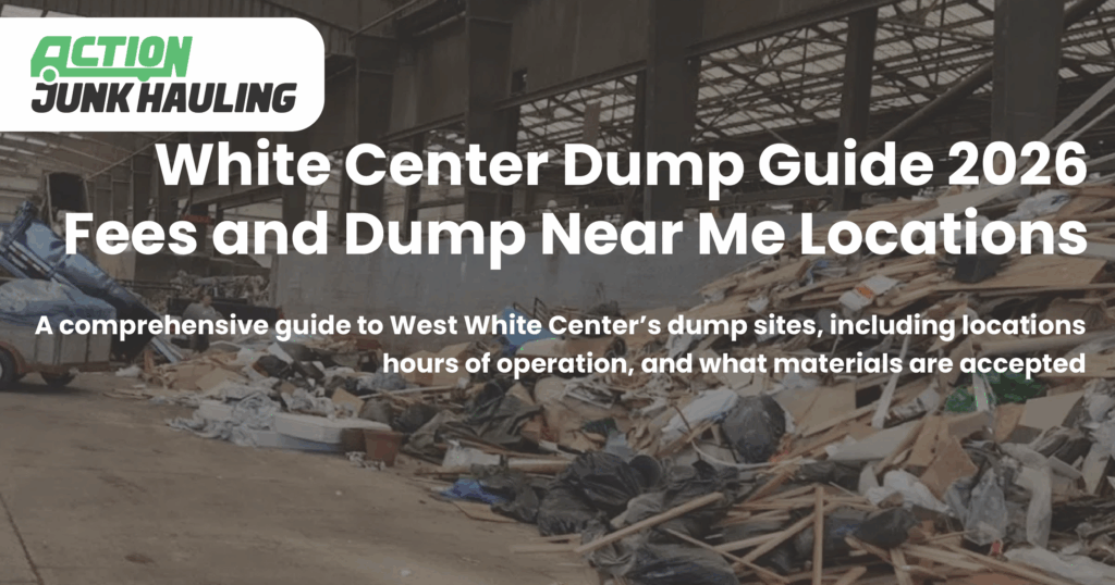 White Center Dump Guide 2026 - Fees And Dump Near Me Locations